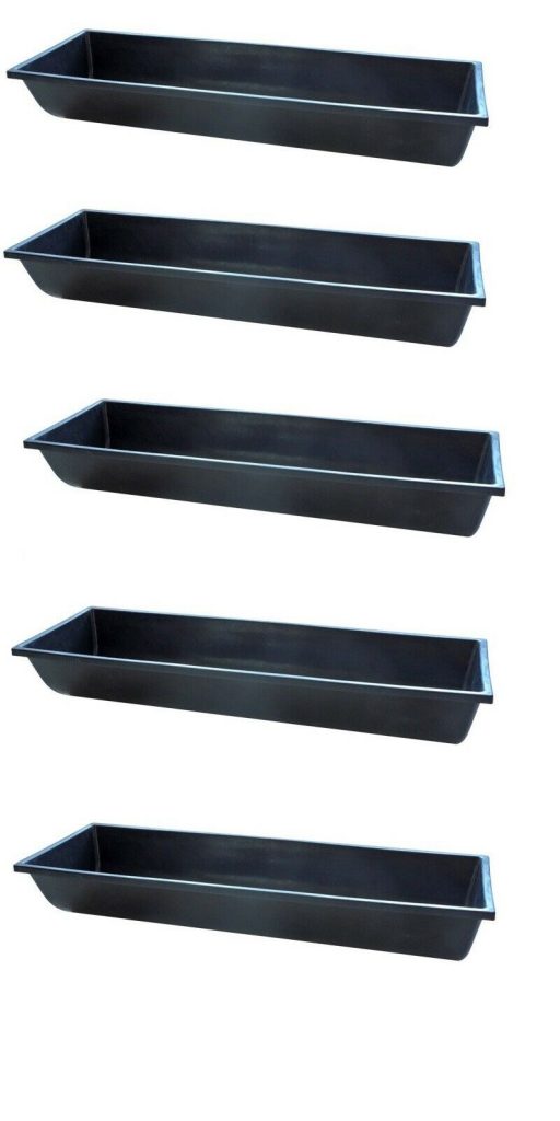 5 Feeder Troughs - Madee's Pet Supplies