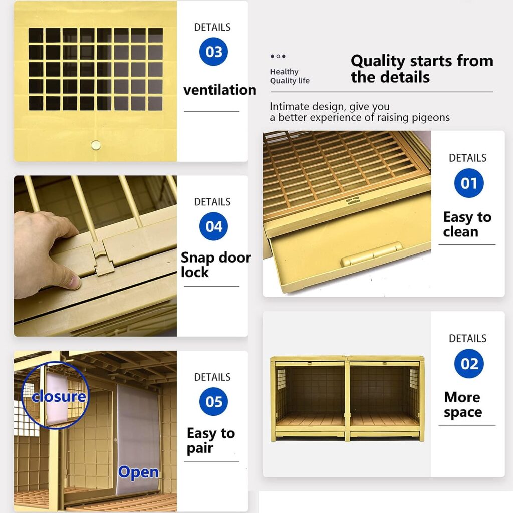 Pigeon Cage Breeding Cage for Pigeon Pairing Cage - Madee's Pet Supplies